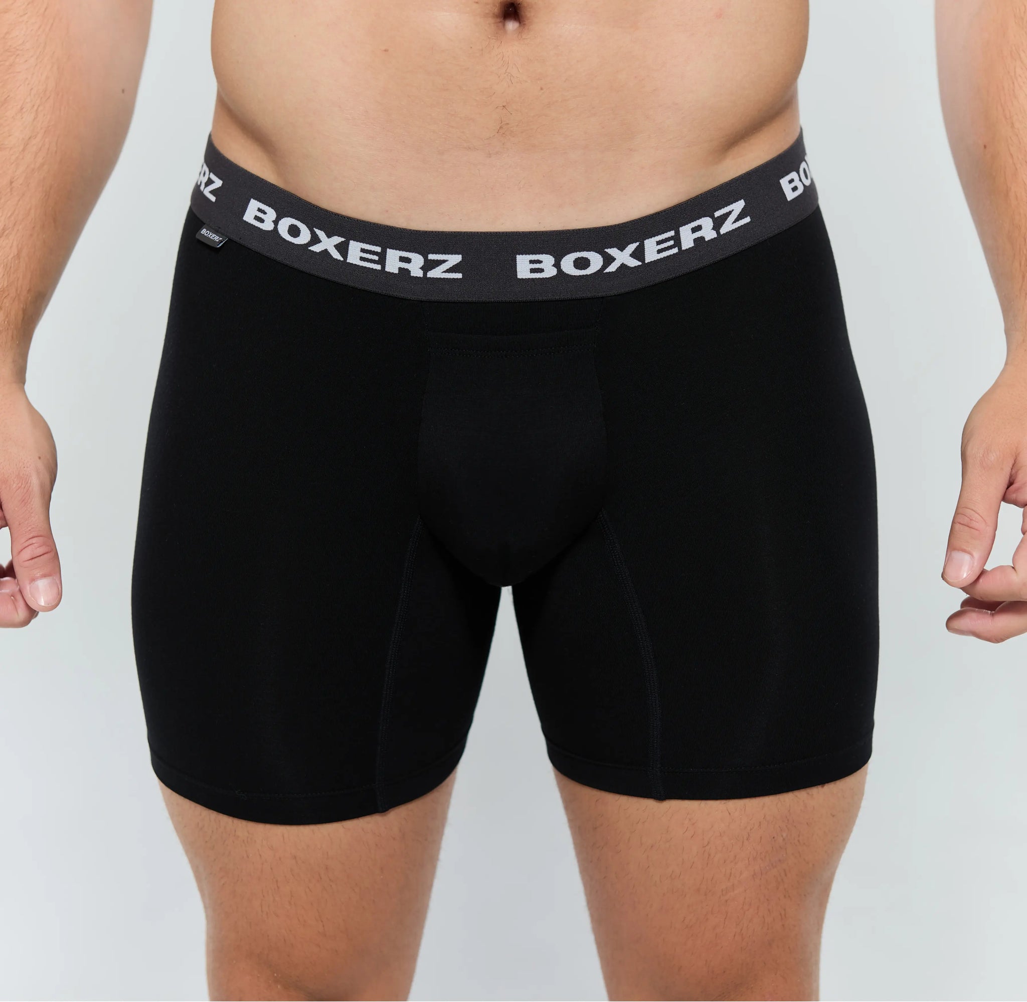 Men's Boxer Brief | Anti-Chafe | Black